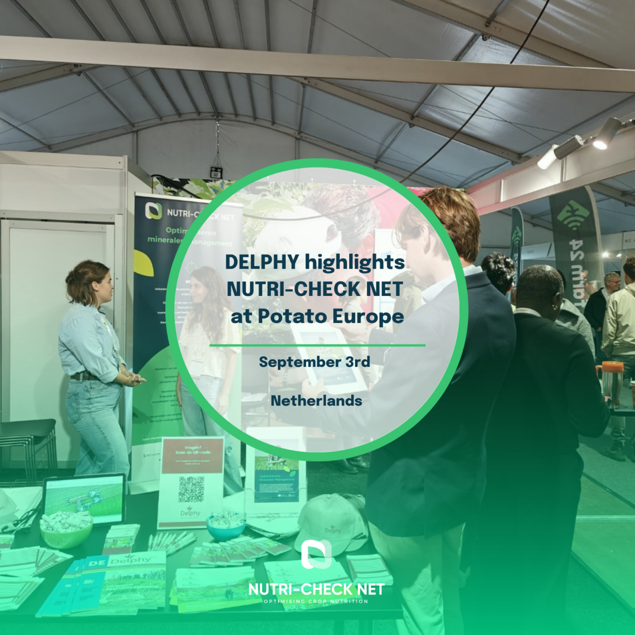 Delphy Showcases NUTRI-CHECK NET at Potato Europe 2025 - Nutri-Check Network